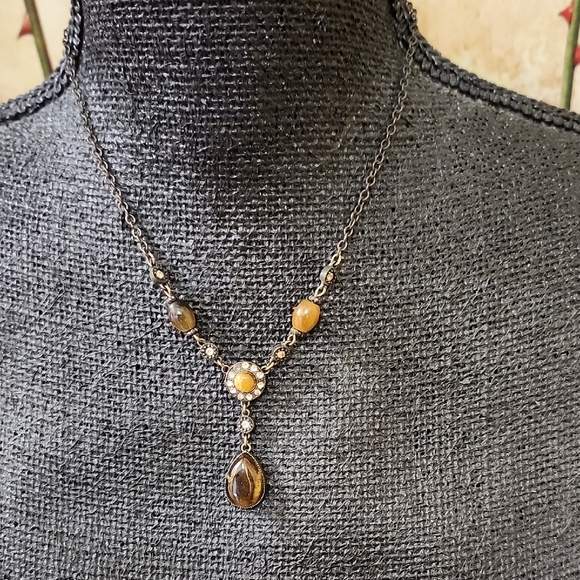 Nina Ricci | Jewelry | Vintage Nina Ricci For Avon Teardrop Necklace ...